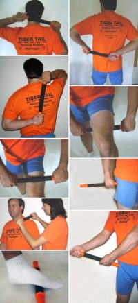 Tiger Tail - Rolling Muscle Massager - Pisces Productions