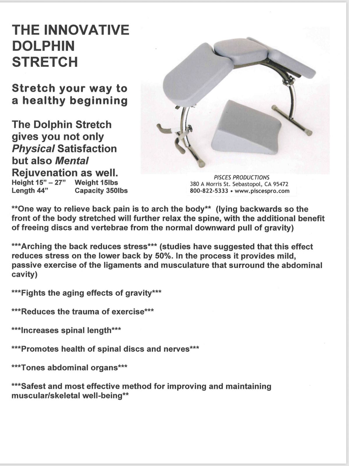 The Dolphin Stretch - Pisces Productions